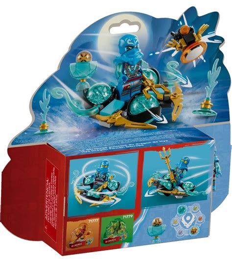 LEGO Ninjago pas cher Le dérapage Spinjitzu le pouvoir du dragon de Nya