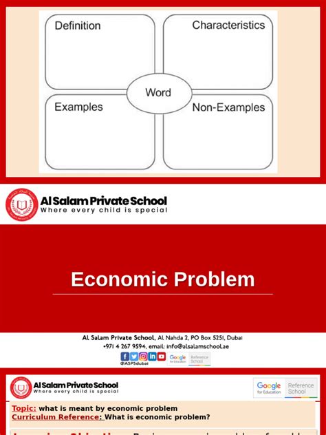 week 1 lesson 2 economic problem pdf economies cognition