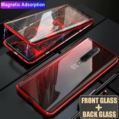 For Oneplus 8 Pro 8 7t 7 6t 6 Case 360° Magnetic Adsorption Double