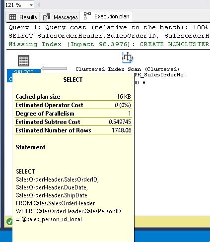 Query Optimization Techniques In SQL Server Parameter Sniffing