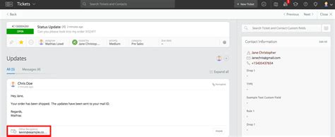 auto populating cc recipients while adding an update happyfox support
