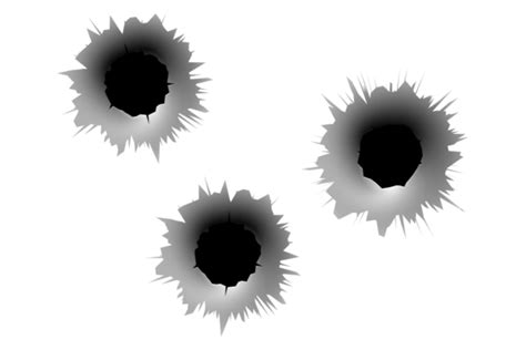 Bullet Holes Mockup Graphic By Microvectorone · Creative Fabrica