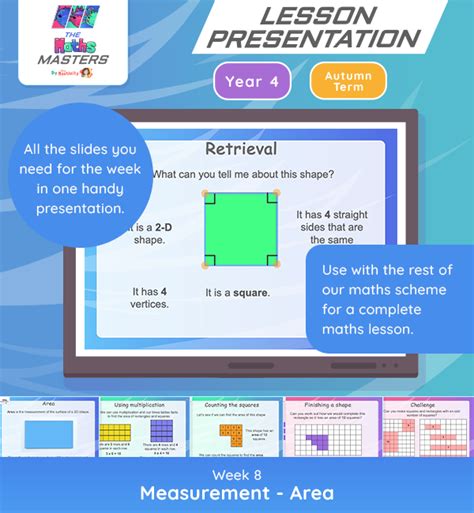 Year 4 Area Lesson Presentation Mrs Mactivity