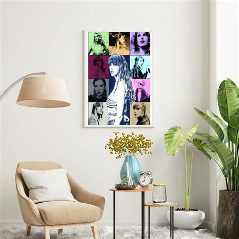 The Eras Tour Taylor Swift Christmas Taylor Swiftmas Merry Swiftmas Poster Digital Posters