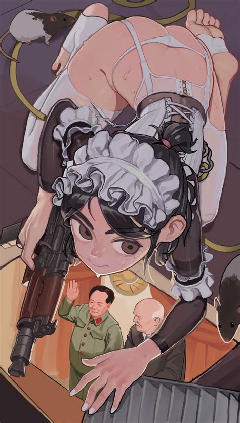 Rifleman1130 Mao Zedong Nikita Khrushchev Original Real Life Absurdres Commentary Request