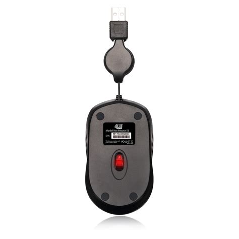 Usb Retractable Mini Mouse Adesso