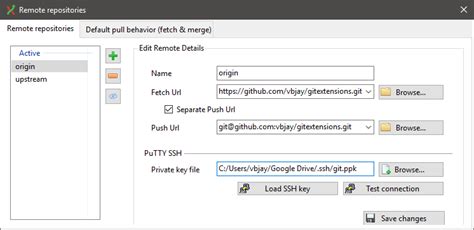 Git Extensions Is A Great Tool But The Credential Management Is Very