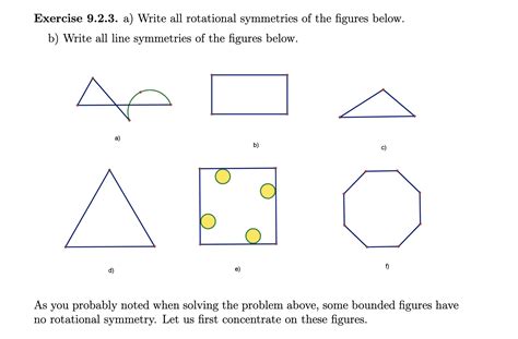 Solved Exercise 9 2 3 ﻿a ﻿write All Rotational Symmetries