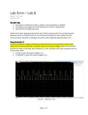 Lab Study Resource PWM Signal Generation And Measurement Course Hero