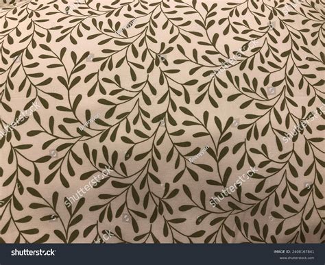 Leaf Motif Pattern On Curtain Fabric站酷海洛正版图片视频字体音乐素材交易平台站酷旗下品牌