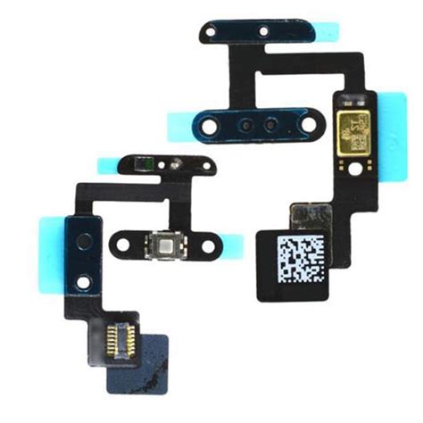 Power Button Microphone Flex Cable For Apple Ipad Air Ipad Alexnld Com