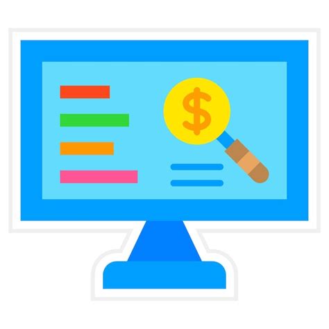 Premium Vector Monitoring Icon