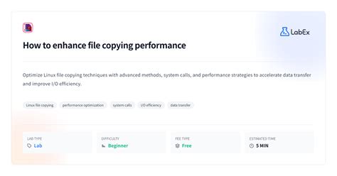 How To Enhance File Copying Performance Labex