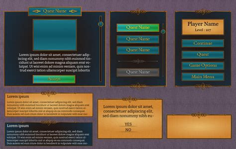 Fantasy Game Ui Icon Collection By Sungraphica On Deviantart