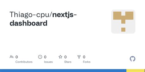 Github Thiago Cpunextjs Dashboard