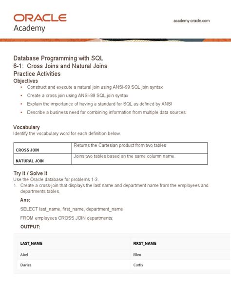 database programming with sql 6 1 cross joins and natural joins