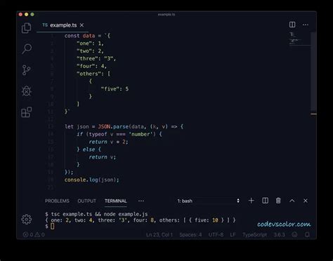How To Parse JSON In TypeScript CodeVsColor