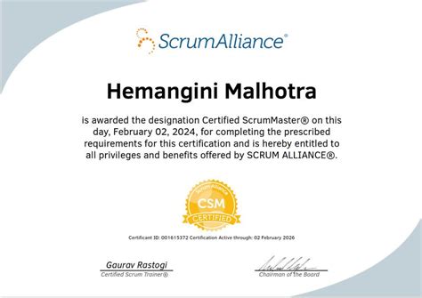 hemangini malhotra on linkedin i just got scrum master certified i