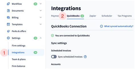 Quickbooks Integration Basic Sync Payments And Invoices Taxdome Help Center