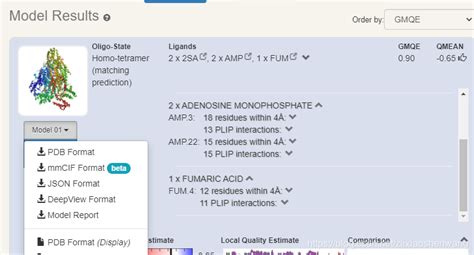 Swiss Model同源建模swissdock结果解读 Csdn博客