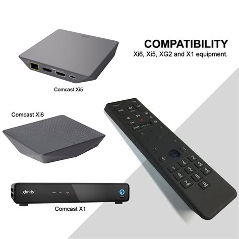 2 Pack Xfinity Comcast Xr15 Voice Control Remote For X1 Xi6 Xi5 Xg2