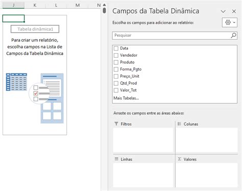 Nova Função Pivotar No Excel Evolução Da Tabela Dinâmica