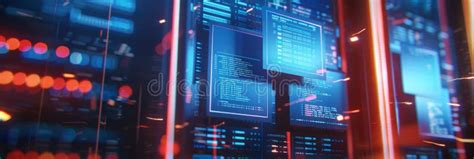 A Secure Document Management System Dashboard On A Computer Screen With Encrypted Files And