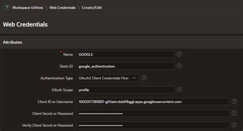 Oracle Apex Social Sign In Integration Codix