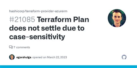 Terraform Plan Does Not Settle Due To Case Sensitivity · Issue 21085