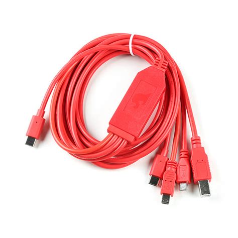 Sparkfun 4 In 1 Multi Usb Cable Usb C Host
