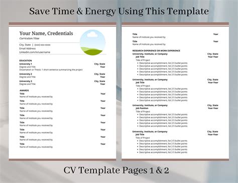 Science Picture CV Template Student CV Template Word Professional Cover Letter Template For Job