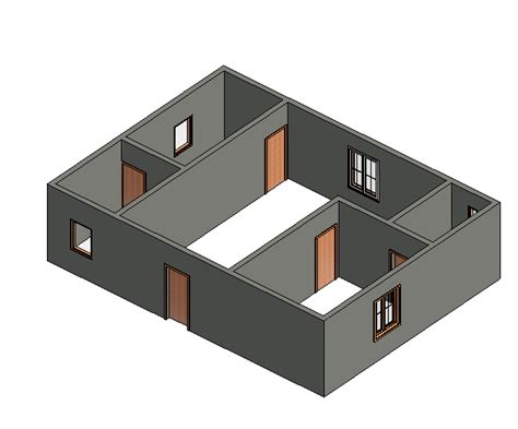 Creating Levels Grids Layout And Model Elements For A Residential