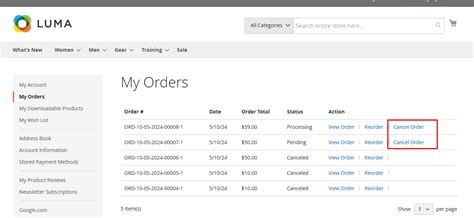 Magento Cancel Order By Customer Extension Mageefy