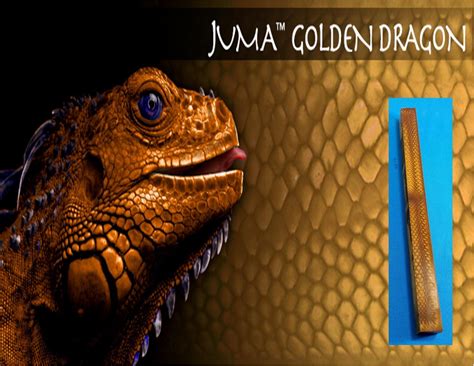 1 Juma ® Golden Dragon Pen Blank 750 X 750 X 12 Turning Square And E