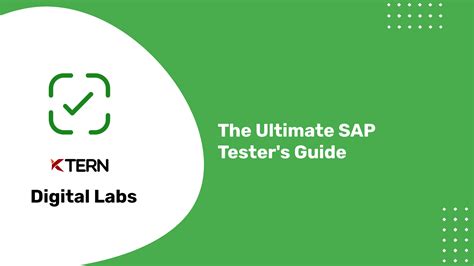 the ultimate guide for sap testing 2022