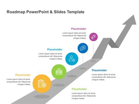 Arrow Roadmap PowerPoint Template