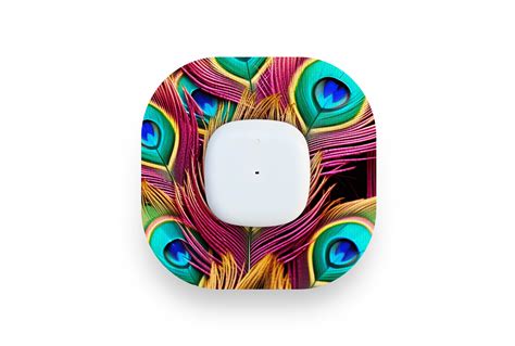 Shop Peacock Feathers Patch Simplera Today Protect Your Cgm Trusted By Thousands Like You