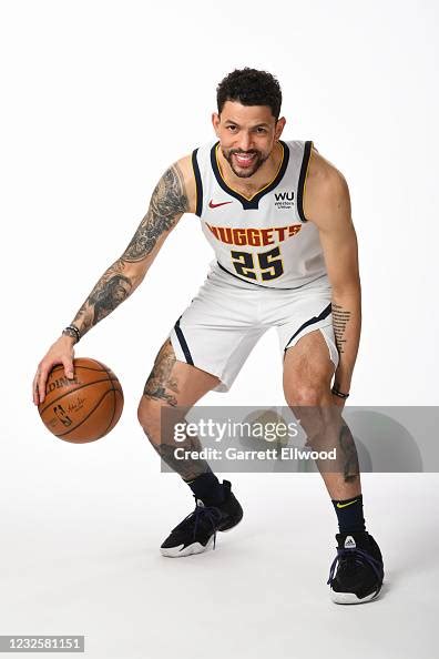 Austin Rivers Of The Denver Nuggets Poses For A Portrait On April 27