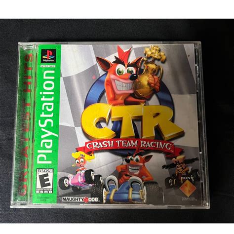 Ctr Crash Team Racing Original Ps1 Shopee Brasil