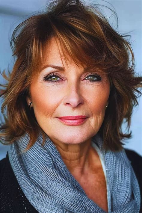 30 Modern Hairstyles For Women Over 50 With Bangs In 2024 Hair Cuts