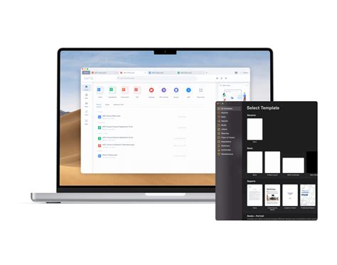OFFICIEL WPS Office pour Mac téléchargez gratuitement la suite Office tout en un