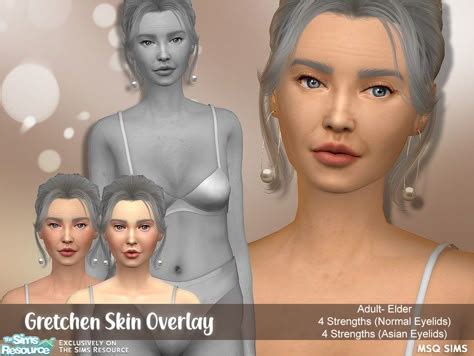 Elder Skin Overlay Sims 4