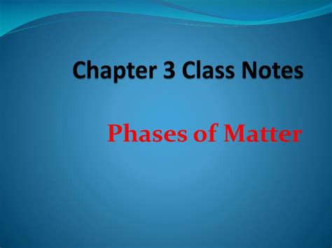 Ppt Chapter 3 Class Notes Powerpoint Presentation Free Download Id