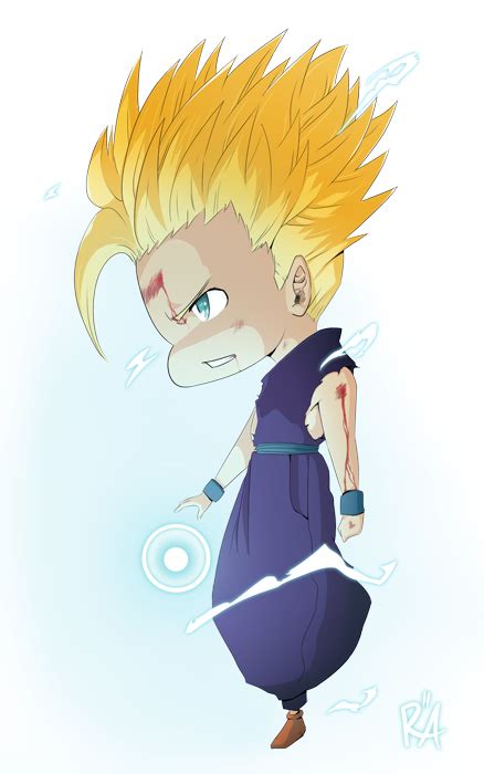 Chibi Ss2 Gohan By Lazyreko On Deviantart