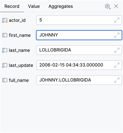View Data Datagrip Documentation