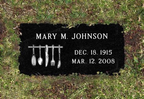 Cooking Utensils Grass Marker Gingrich Memorials