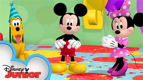 Happy Birthday Mickey Mouse 🎁 Mickey Mouse Clubhouse Mickey Mornings