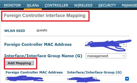 Solved Map Foreign Controller Interface To Anchor Controller Vs Use Interfaces Defined On