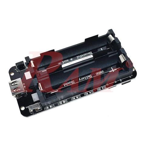 Lithium Battery Shield 2x18650 Mobile Power Expansion Board Module 5v 2 2a And 3v 1a Ram