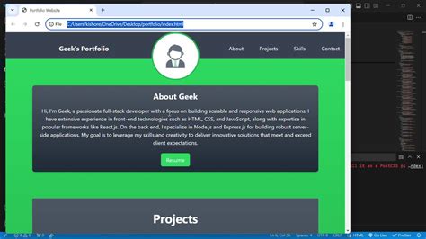 Kishore Kumar On Linkedin Internship Project Webdevelopment Portfolio Tech Prodigyinfotech